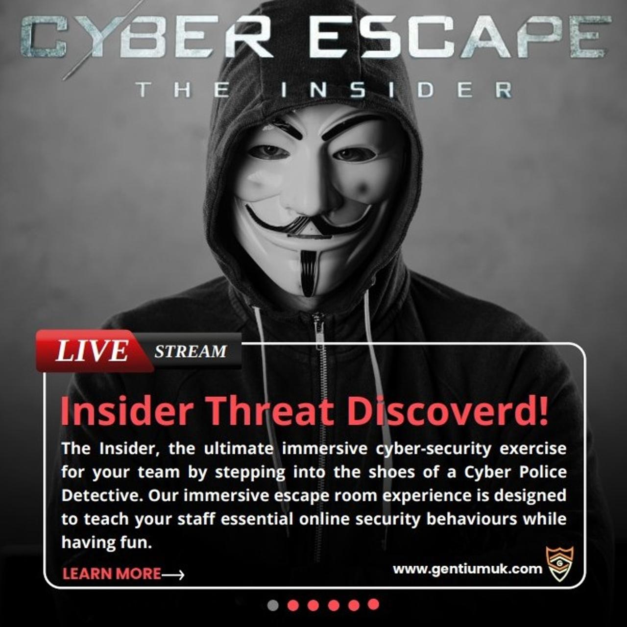 Cyber Escape Room - Team Building Experience | Powered by Givergy